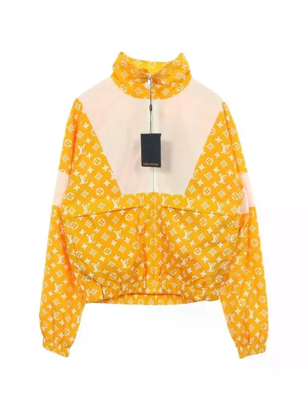 LOUIS VUITTON 2020s Monogram-print Bomber Jacket