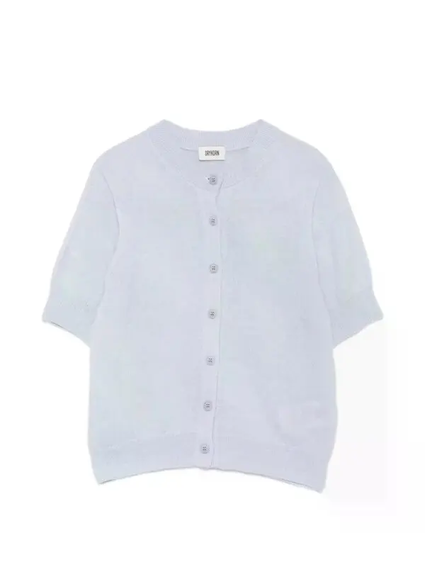DRYKORN Daryani Short-sleeve Cardigan - Blue