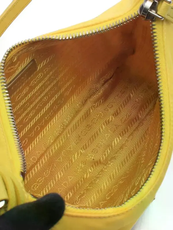 Prada 2000s Tessuto Saffiano Shoulder Bag