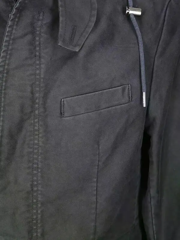 Sacai Sueded Cotton Hooded Jacket