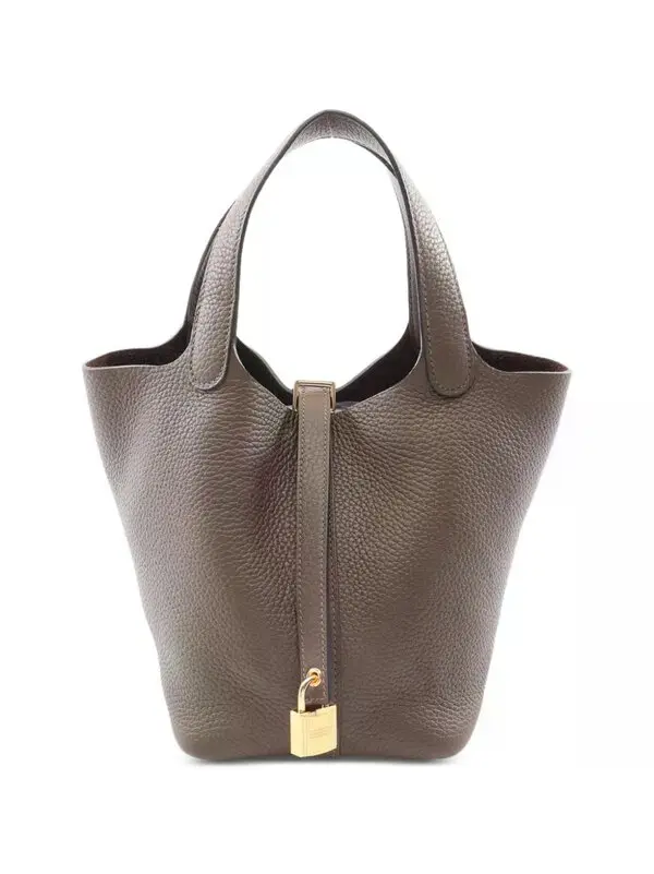 Hermès Pm Picotin Lock Tote Bag - Brown