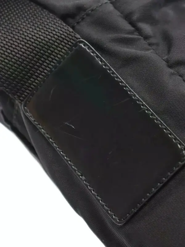 Prada 2000s Triangle Logo Shoulder Bag