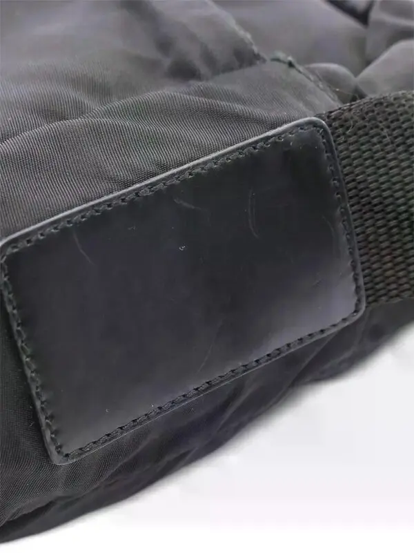Prada 2000s Triangle Logo Shoulder Bag