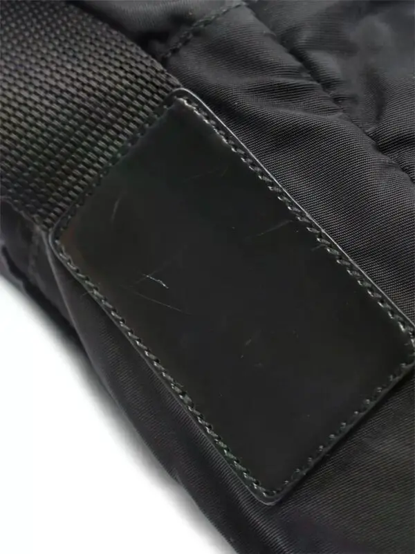 Prada 2000s Triangle Logo Shoulder Bag