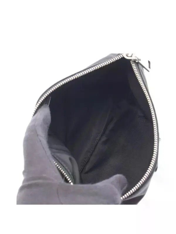 Prada 2020s Triangle Logo Pouch