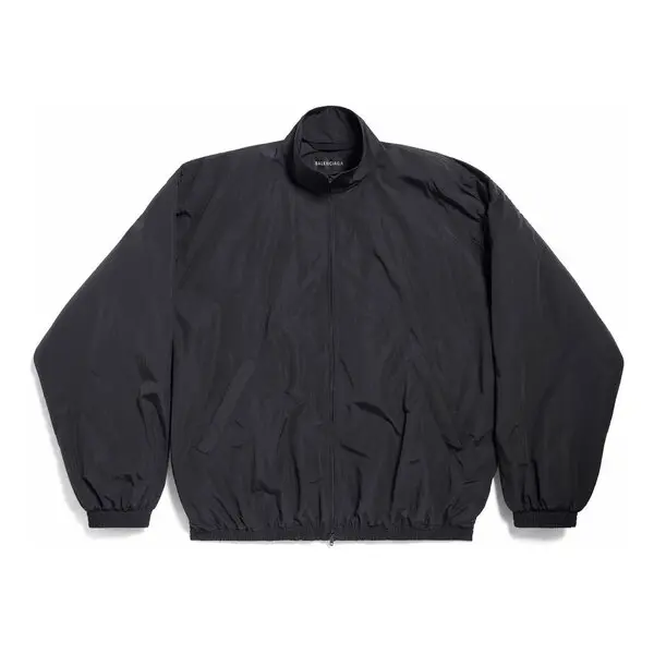 Balenciaga Diy Metal Outline Tracksuit Jacket - Black