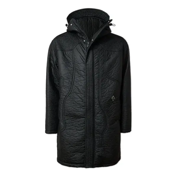A-COLD-WALL* Crinkle Puffer With Storm Hoody Jacket - Black