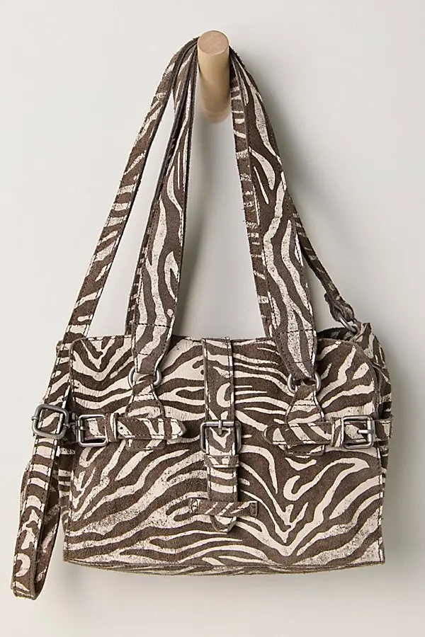 Free People Baby Wild Thing Tote - Zebra