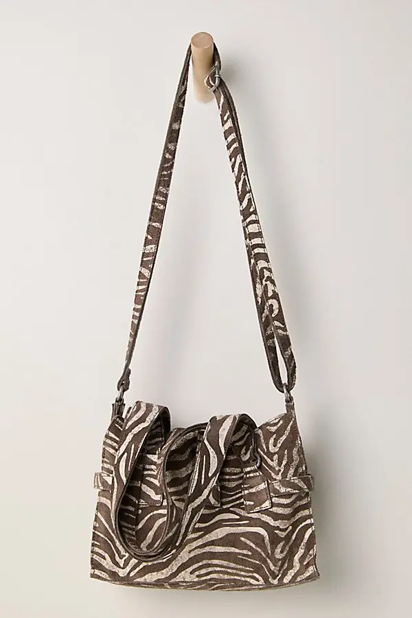 Free People Baby Wild Thing Tote - Zebra