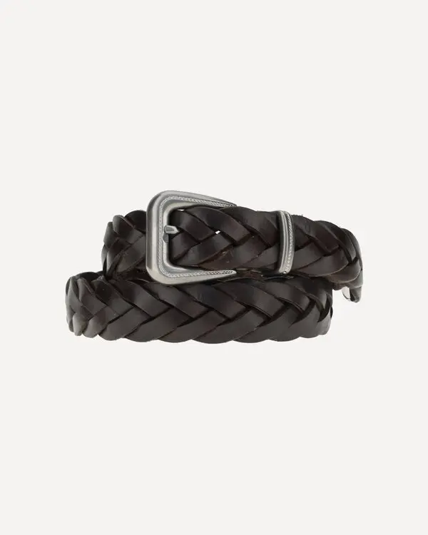 Brunello Cucinelli Braided Eather Bet Femae