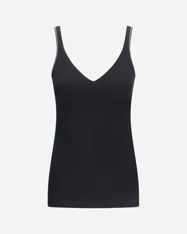 Brunello Cucinelli Top With Embellishts