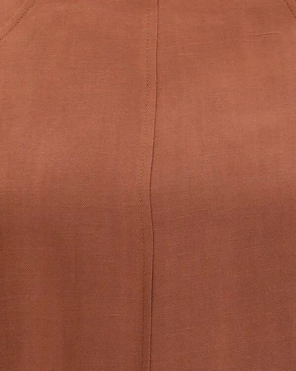 Brunello Cucinelli Idi Linen Dress Feale
