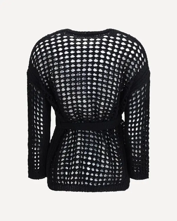 Max Mara Knitted Cardigan - Black