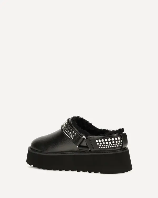 Pinko Martina Brushed Leather Ankle Boots