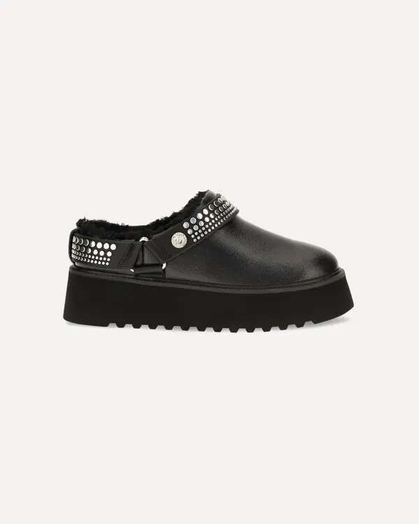Pinko Martina Brushed Leather Ankle Boots