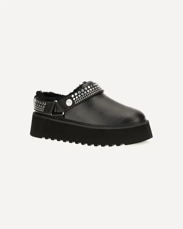 Pinko Martina Brushed Leather Ankle Boots