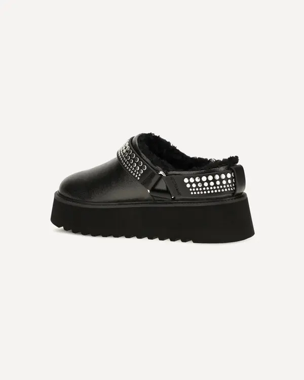 Pinko Martina Brushed Leather Ankle Boots