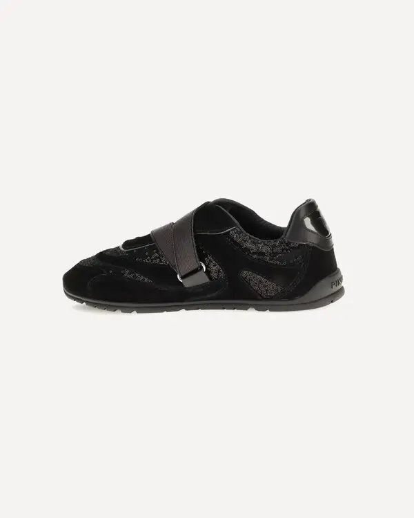 Pinko Yulia Suede Sneakers With Sequins