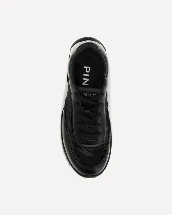 Pinko Gea Leather Sneakers