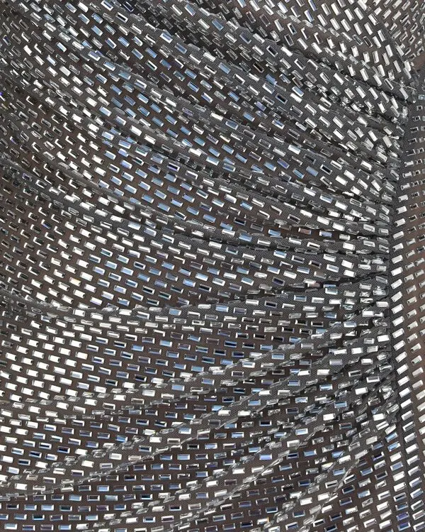 SELF-PORTRAIT Jewel-detail Wrap Dress
