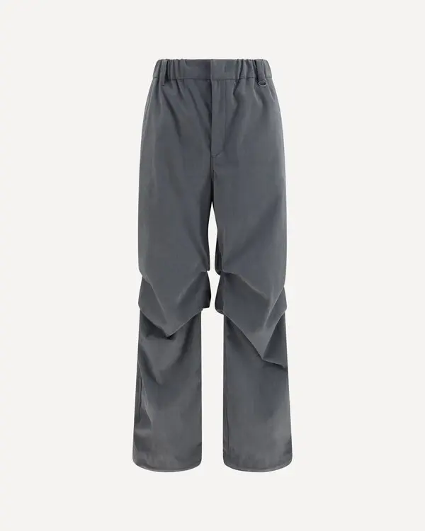 Herno Ruched Corduroy Pants Ale