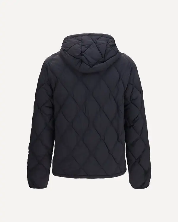 Burberry Doversgreen Nyon Down Jacket With Check Stitching Mae
