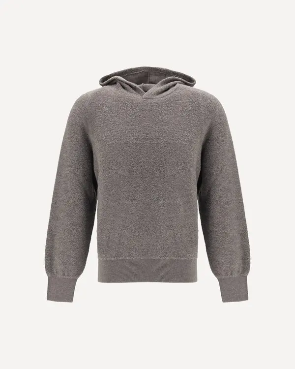PIACENZA CASHMERE 1733 Virgin Wool Hooded Sweatshirt
