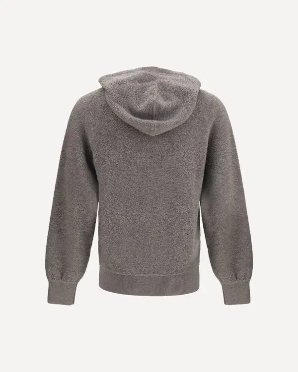 PIACENZA CASHMERE 1733 Virgin Wool Hooded Sweatshirt