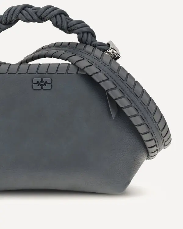 GANNI Small Bou Woven Handbag