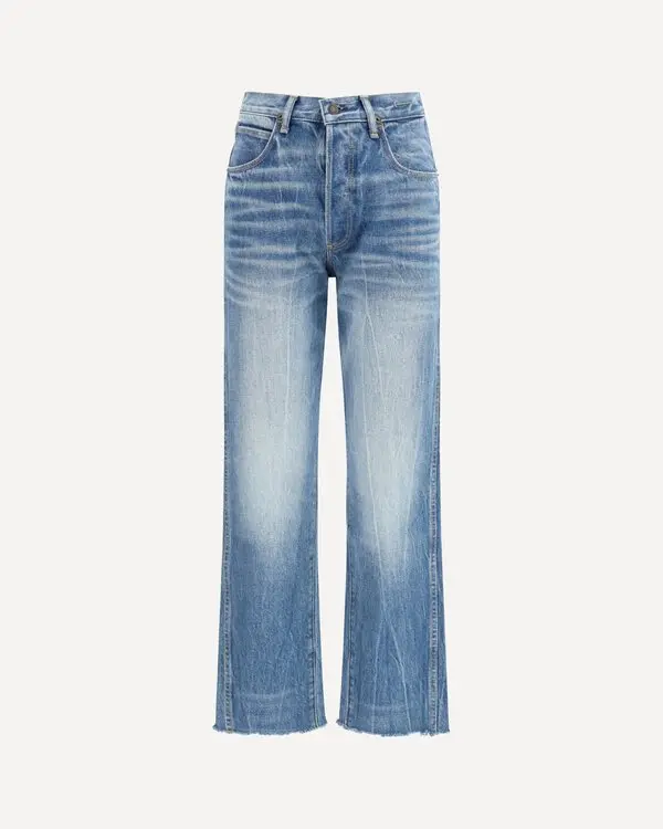 TOM FORD Washed Denim Cigarette Jeans