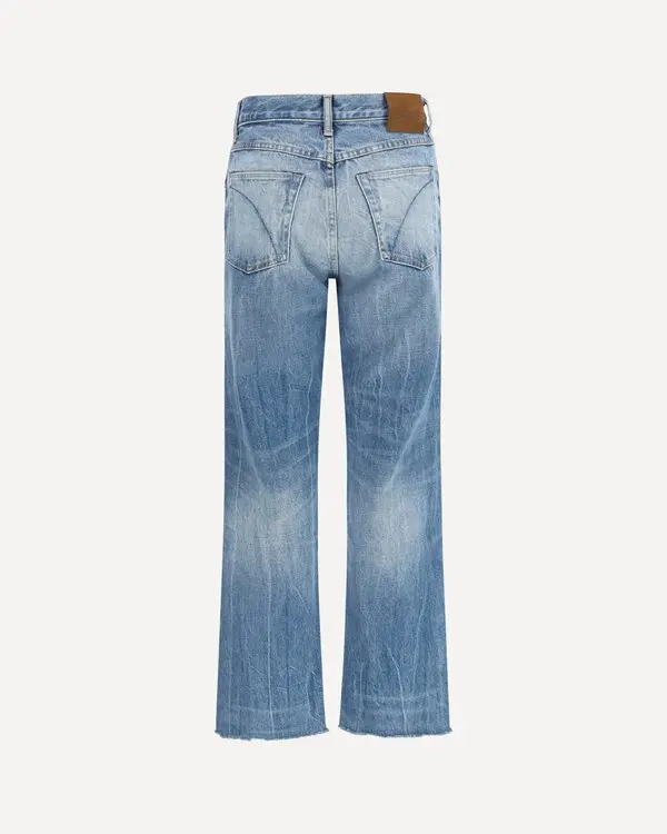TOM FORD Washed Denim Cigarette Jeans