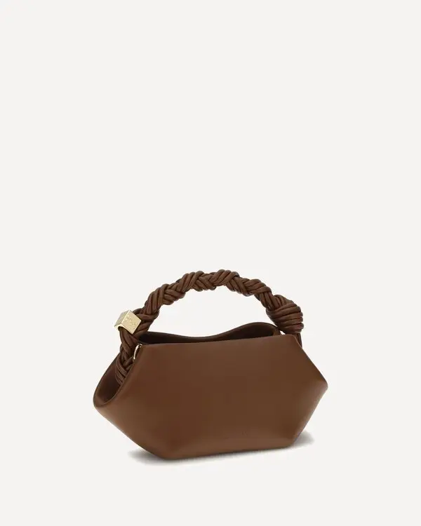 GANNI Mini Bou Leather Handbag