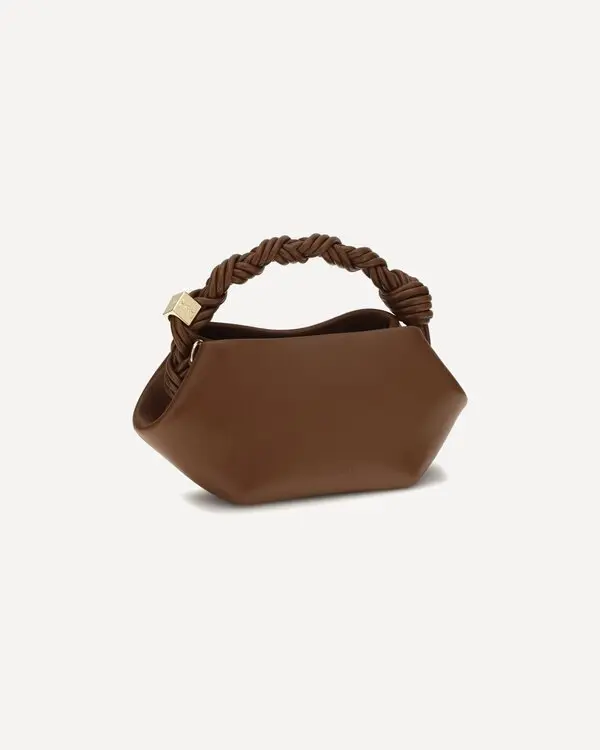 GANNI Mini Bou Leather Handbag