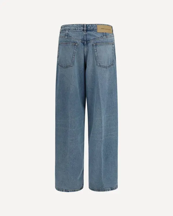 AMI Paris Balloon Jeans In Denim