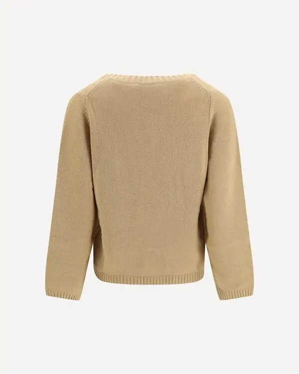 ALLUDE V-neck Cashmere Sweater