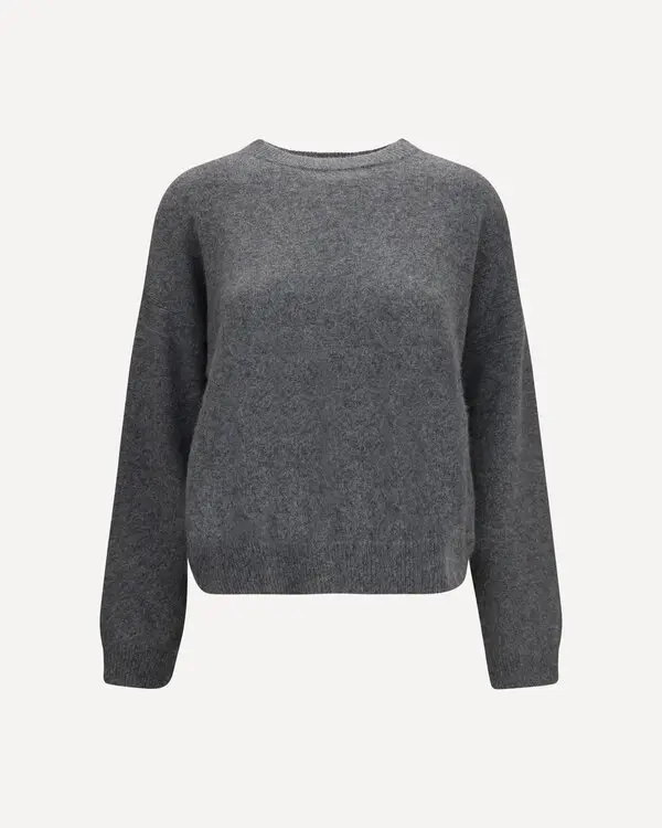 Loulou De Saison Tritan Wool-blend Crewneck Weater - Grey