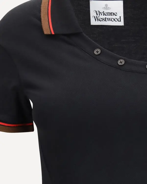 VIVIENNE WESTWOOD Glory Cotton Piqué Polo Dre