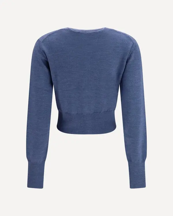 VIVIENNE WESTWOOD Bea Cropped Wool Cardigan Feale
