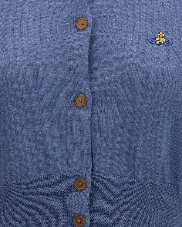 VIVIENNE WESTWOOD Bea Cropped Wool Cardigan Feale