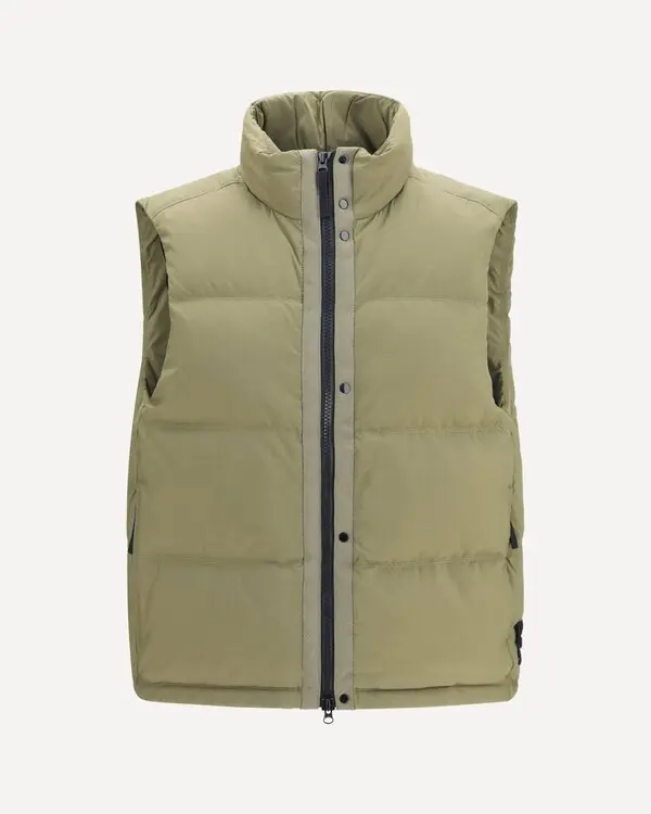 Stone Island Cordura Down Vest Ale - Green