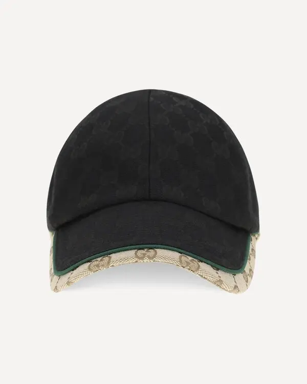 Gucci Gg Cotton Fabric Baseball Hat Ale