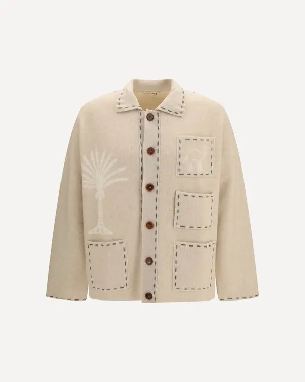 BAZISZT Seeker Cashmere Cardigan