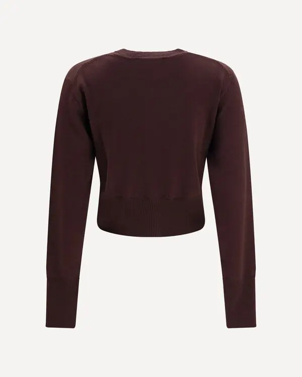 VIVIENNE WESTWOOD Bea Cropped Wool Cardigan