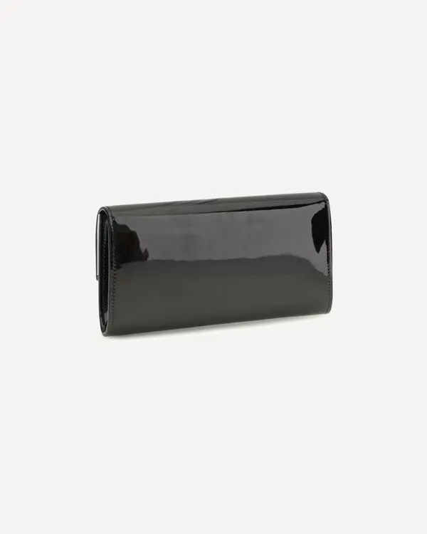 JIMMY CHOO Emmie Leather Clutch