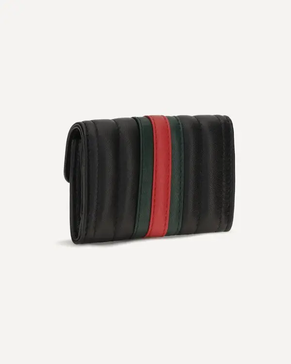 Gucci Marmont Web Gg Wallet
