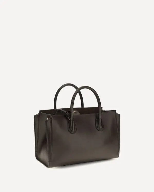 Givenchy Small Antigona Catchall Glossy Grained Leather Handbag