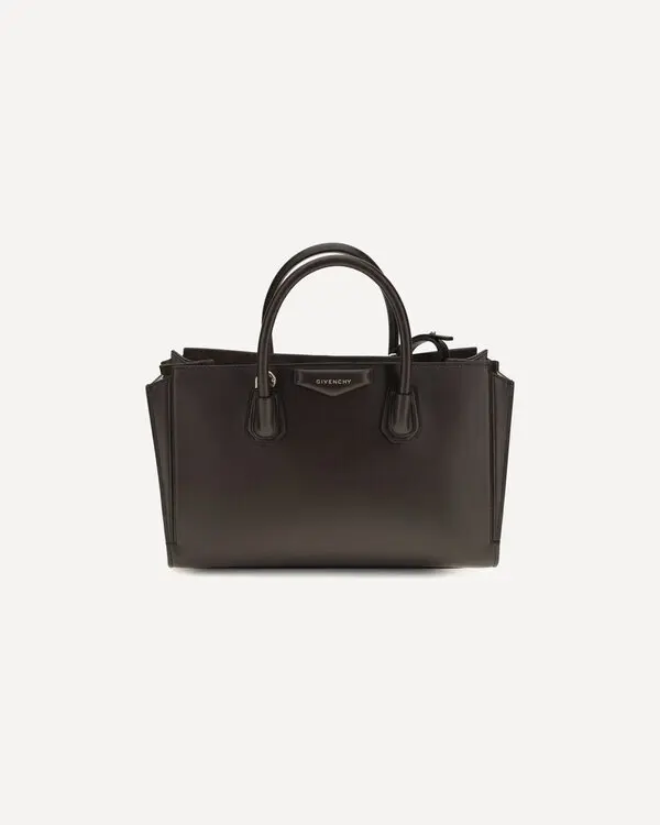 Givenchy Small Antigona Catchall Glossy Grained Leather Handbag