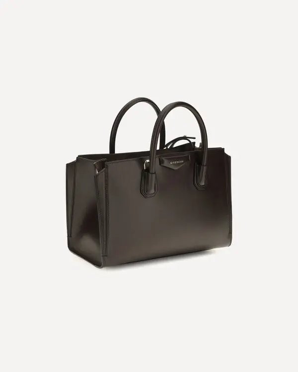 Givenchy Small Antigona Catchall Glossy Grained Leather Handbag