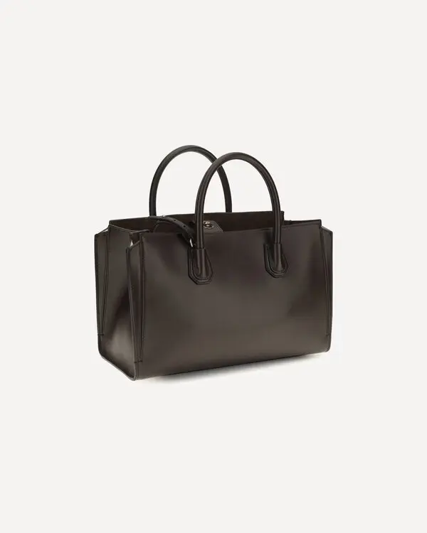 Givenchy Small Antigona Catchall Glossy Grained Leather Handbag