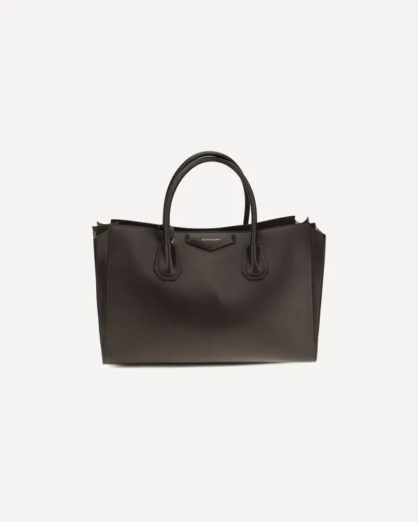 Givenchy Medium Antigona Catchall Glossy Grained Leather Handbag